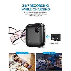 gamvozova Hidden Camera,1080P Small WiFi Camera for Home Security,Mini Spy Camera with Video,Phone app,Wireless Seceret Security Camera for Nanny Pet Indoor and Outdoor