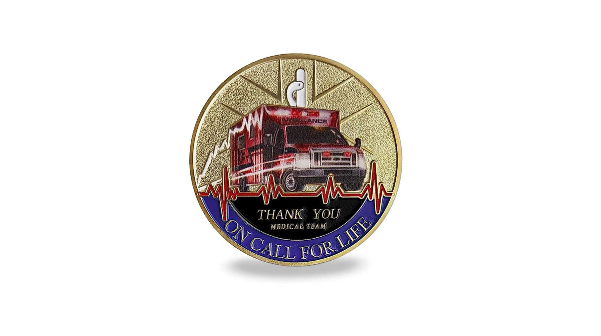 Emergency Medics Prayer Coin - Honor Your Heroes