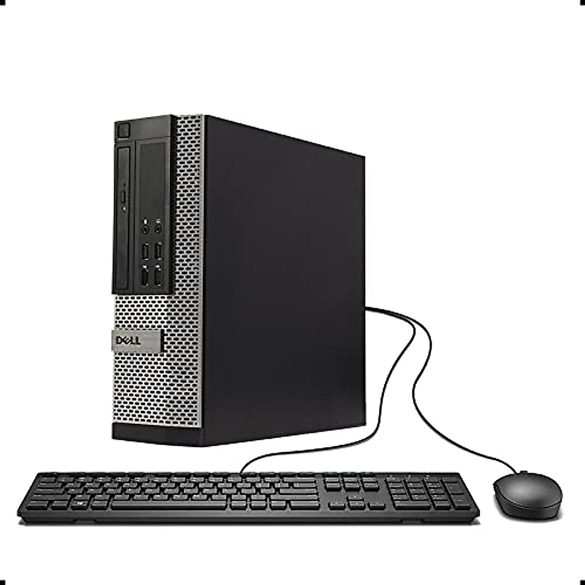 DELL Optiplex 790 SFF Small Form Factor Business Desktop Computer PC (Intel Dual Core i3 CPU 3.3GHz, 4GB DDR3 Memory, 500GB HDD, DVDRW, Windows 10 Professional) (Renewed)']