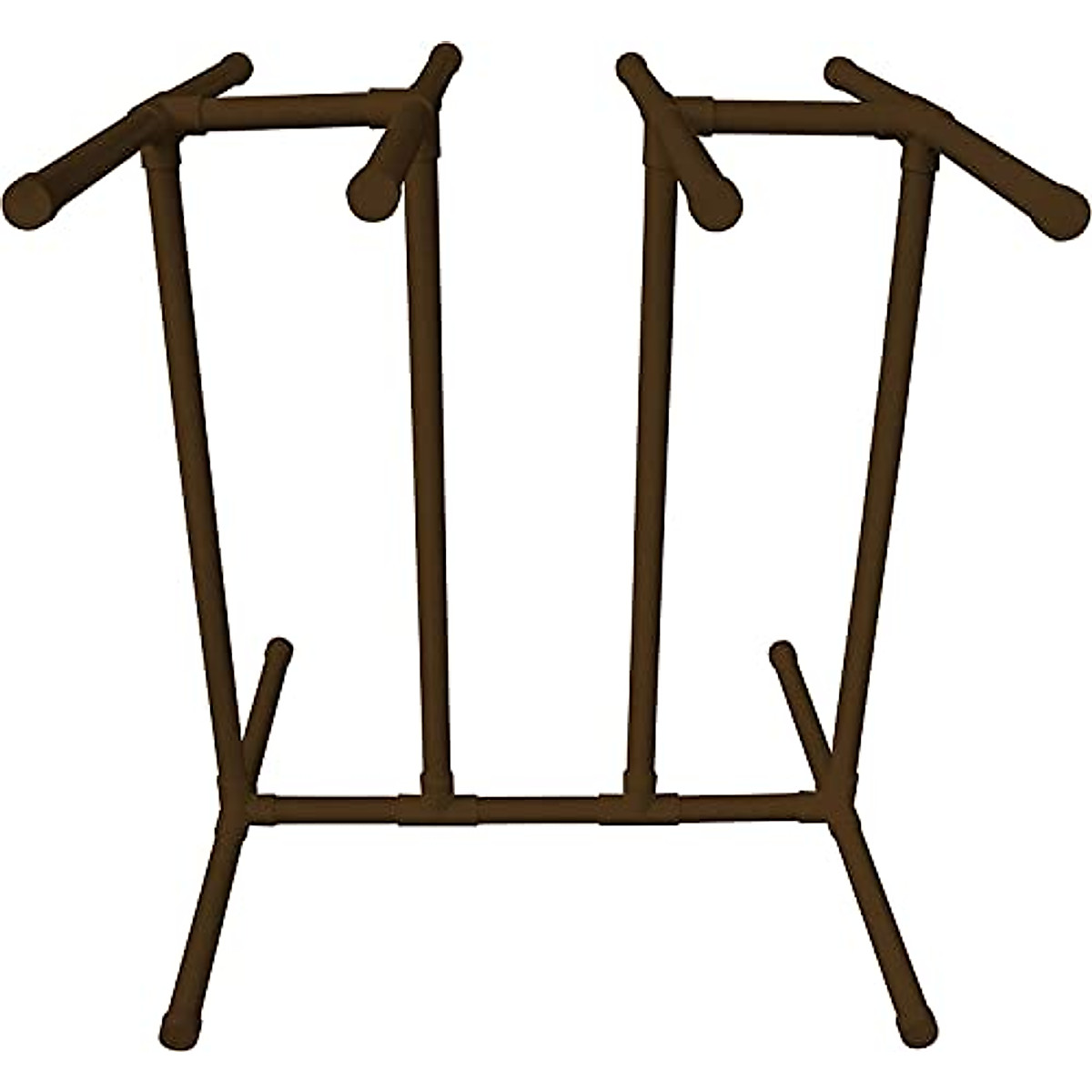 Poolside Storage Organizer for Drying Wet Towels, Floats, Noodles, Paddles, 37.5" W x 37.5" L x 41" H, (Brown)