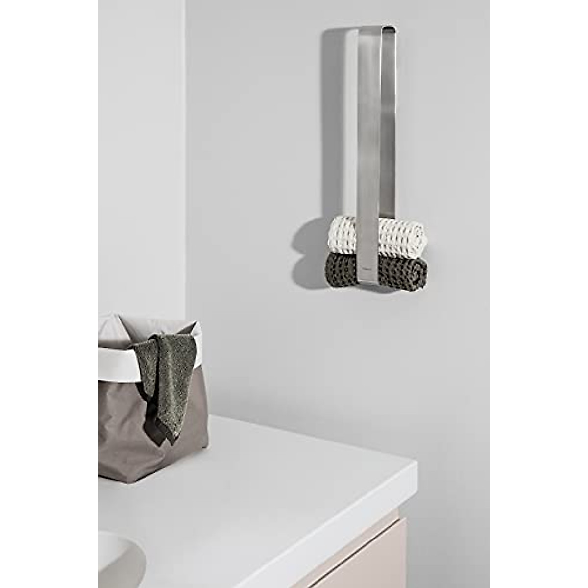 Blomus 68954 Nexio Towel Storage, Wall-Mounted 19", Polished