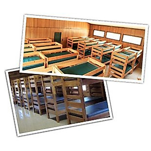 Waterproof Mattress: Twin Size Cabin, Camp, Shelter, Hospital, Nursing, Motel, Bunk Bed, Vinyl Innerspring 2-Sided 8" Fluid Proof Vintex (Safe Guard) Barrier Certified Fabric. (39W X 74L X 8" T)