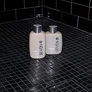 SEVEN Haircare Satara Volume Shampoo for Women & Men, Sulfate + Cruelty Free & Paraben Free with Pro Vitamin B5, Argan Oil, Hydrolyzed Quinoa Protein for Flat + Limp Hair, Made in USA, 10.8oz