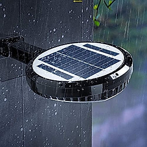 OAQZGBVK 2Pack Super Bright Solar Street Lights Outdoor with Remote Wireless IP65 Waterproof LED Security Light for Road Yard Parking lot and Garage