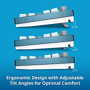 Montech MKey TKL Mechanical Gaming Keyboard: Customizable RGB LED, Premium MDA Profile PBT Keycap, Hot-Swappable Gateron G Yellow Pro 2.0 Pre-lubed Switches, Osaka Castle Theme, Freedom (MK87FY)
