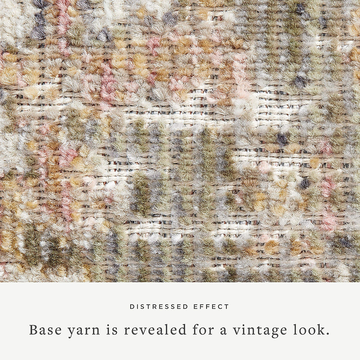 Loloi Chris Loves Julia x Rosemarie Collection ROE-01 Area Rug 7'-10" x 10' Sage/Blush Rectangular