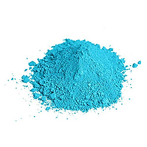 TAJIMA Micro Chalk - Fluorescent Blue 10.5 oz (300g) Ultra-Fine Snap-Line Chalk with Durable Bottle & Easy-Fill Nozzle - PLC2-FB300