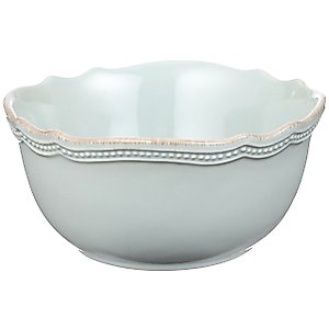 Lenox Ice Blue French Perle Bead Purpose Bowl, 0.95 LB