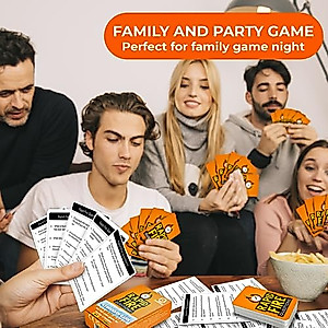 QUOKKA Family Conversation Cards - Icebreaking Talking Topics Board Game for Kids 8-10 Year Olds - Getting to Know You | 500 Fun Questions | Answer in 1 Min - Family Game Night with Teens & Adults