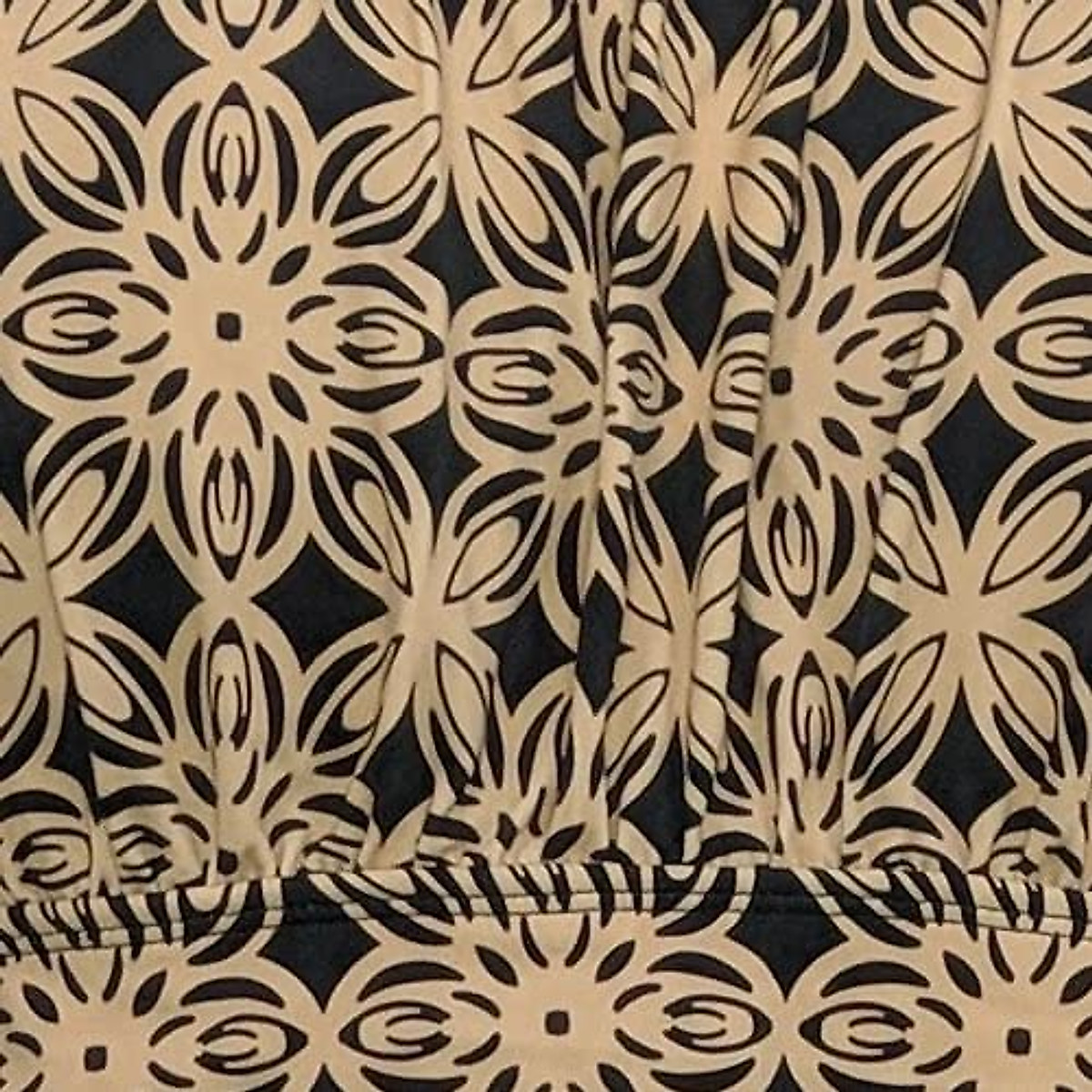 AmberNoon II by Dr. Erum Ilyas Swimsuit Size 16 Wide Strap Swim Dress Brown A473655