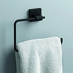 Franklin Brass MAX46-FB Maxted Towel Ring in Matte Black