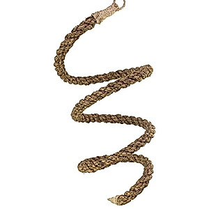 02066 Large Abaca Rope Boing Bird Toy Cage Toys Cage Amazon Macaw Cockatoo