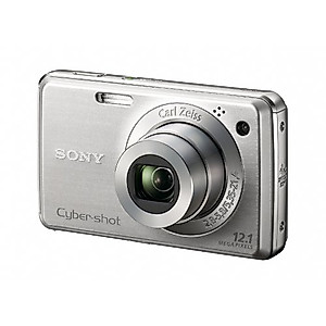 Sony Cybershot DSC-W220 12.1MP Digital Camera with 4x Optical Zoom with Super Steady Shot Image Stabilization (Silver)