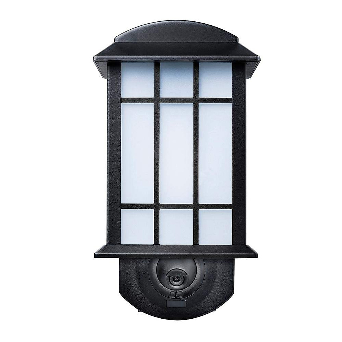 KUNA Craftsman Camera Porch Light - Outdoor Light with Video Camera, iOS/Android App Controlled, Push Notifications, Security & Alarm
