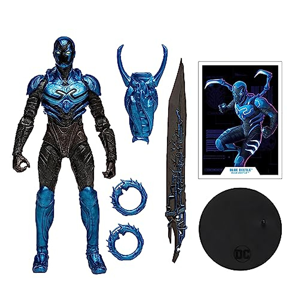 McFarlane - DC Multiverse - Blue Beetle Movie 7" - Blue Beetle