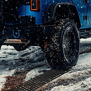 FAVOMOTO Automotive Wheels 3 Pairs Car Car Wheel Anti- Skid Pad Tires Traction Board Foldable Auto Traction Mat Wheel Anti Skid Car Accesories