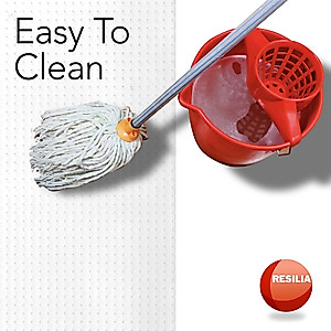 Resilia Industrial-Grade Floor Protector for Deep Pile Carpet with Crosshatch Pattern, Clear, Easy-to-Clean Plastic Mat, 24 Inches x 6 Feet, for High Traffic and Commercial Use