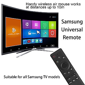 Joelrise Universal Remote Control for All Samsung TVs - Compatible with Samsung Frame Crystal UHD Neo QLED OLED 4K 8K Smart TVs, Featuring Netflix, Prime Video, and Rakuten (2pcs)