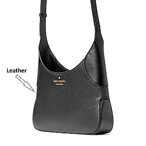 Kate Spade New York Aster Leather Crossbody, Shoulder Bag, Black