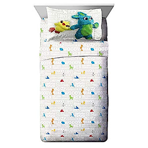 Jay Franco Disney Pixar Bed Set, Twin, Toy Story 4
