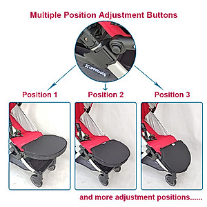 Baby Stroller Accessories Footboard Leg Rest Board Compatible with UPPAbaby MINU Strollers, UAPP-leg rest