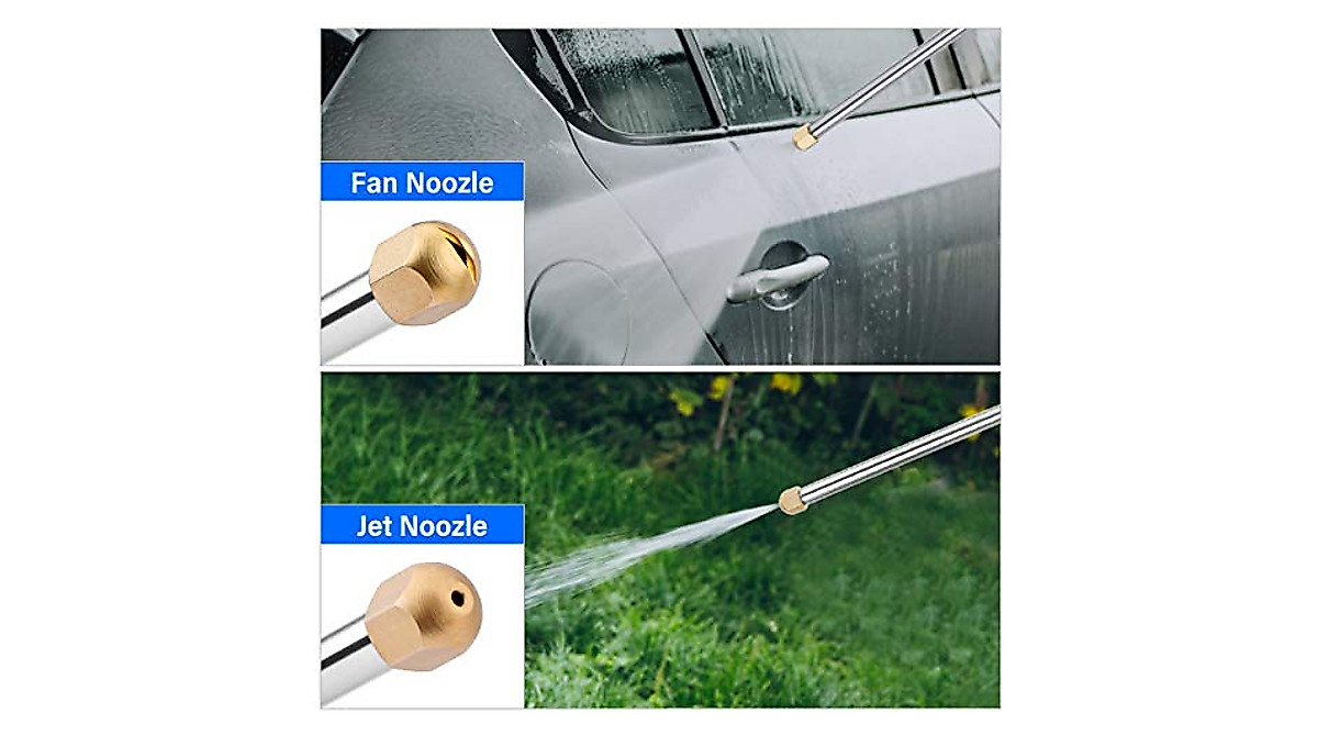 Hydro Jet Power Washer Gun for Home & Car Cleaning