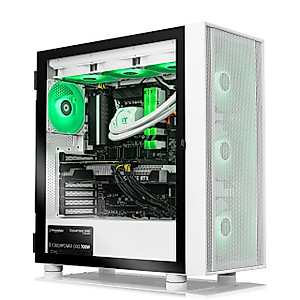 Thermaltake Aero i370 R4 AIO Liquid Cooled Gaming Desktop (Intel® Core™ i7-12700KF, ToughRam RGB DDR4 3600Mhz 16GB, NVIDIA® GeForce RTX™ 3070, 1TB NVMe M.2, Win10 Home) H5AR-Z690-370-LCS