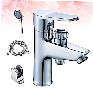 Mikikit Kitchen Faucet Waterfall Faucet Bathroom Faucets Bathtub Faucet Sink Faucet Hot and Cold Water Faucet Utility Faucet Water Faucet Outdoor Faucets for Bath Sinks Mixing Valve Basin