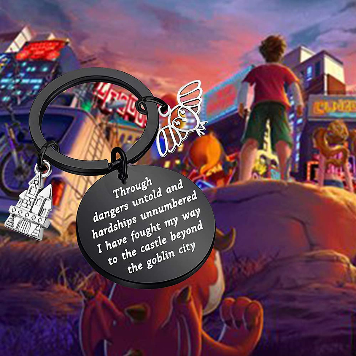 TGBJE Movie Inspired Gift Through Dangers Untold Cult Movies Literary Gift Movie Fans Gift (BL Goblin City)