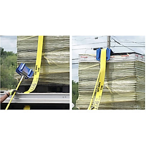 Mytee Products (20) 8" x 12" Corner Protector V Shaped w/ (1) 8ft V Shaped Extension Handle