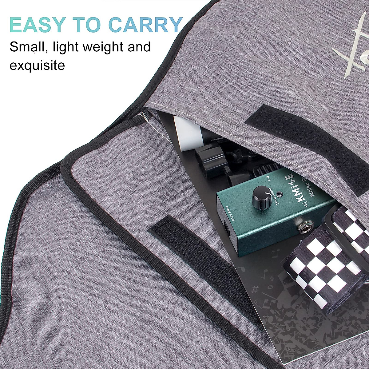 Kmise Noise Gate Electric Guitar Effects Pedal Mini Single Type DC 9V True Bypass