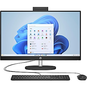 HP Pavilion 27 Touch Desktop 4TB SSD 32GB RAM (AMD Ryzen 7 Processor 8 Cores and Max Boost 4.30GHz, 32 GB RAM, 4 TB SSD, 27-inch FullHD IPS Touchscreen, Win 11) PC Computer All-in-One