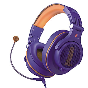 Prosonic DJ2XG Headsets with Boom Mic, Wired Over Ear Headphones for Business Meeting, Skype Zoom, PC Gaming,PS4, Xbox One, Discord, Podcast, Headset with SharePort & Volume Control (Blue)