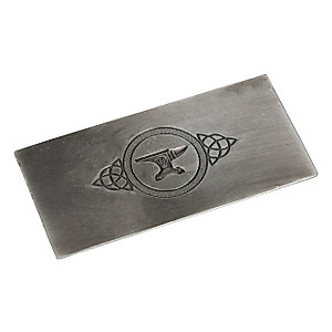 The Broken Token Prop Coins - 1 Silver Large Antique Dwarven Bar, Fantasy Novelty and Replica Trade Bars