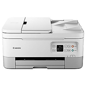 Canon PIXMA TR7020a All-in-One Wireless Color Inkjet Printer, with Duplex Printing, Mobile Printing, and Auto Document Feeder, White