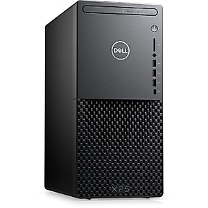 Dell Newest XPS 8940 Business Desktop, Intel Core i7-11700, 64GB DDR4 RAM, 1TB SSD, Wired Keyboard and Mouse Combo, DP, HDMI, DVD-RW, Killer Wi-Fi 6, Bluetooth, Windows 11 Pro, Black