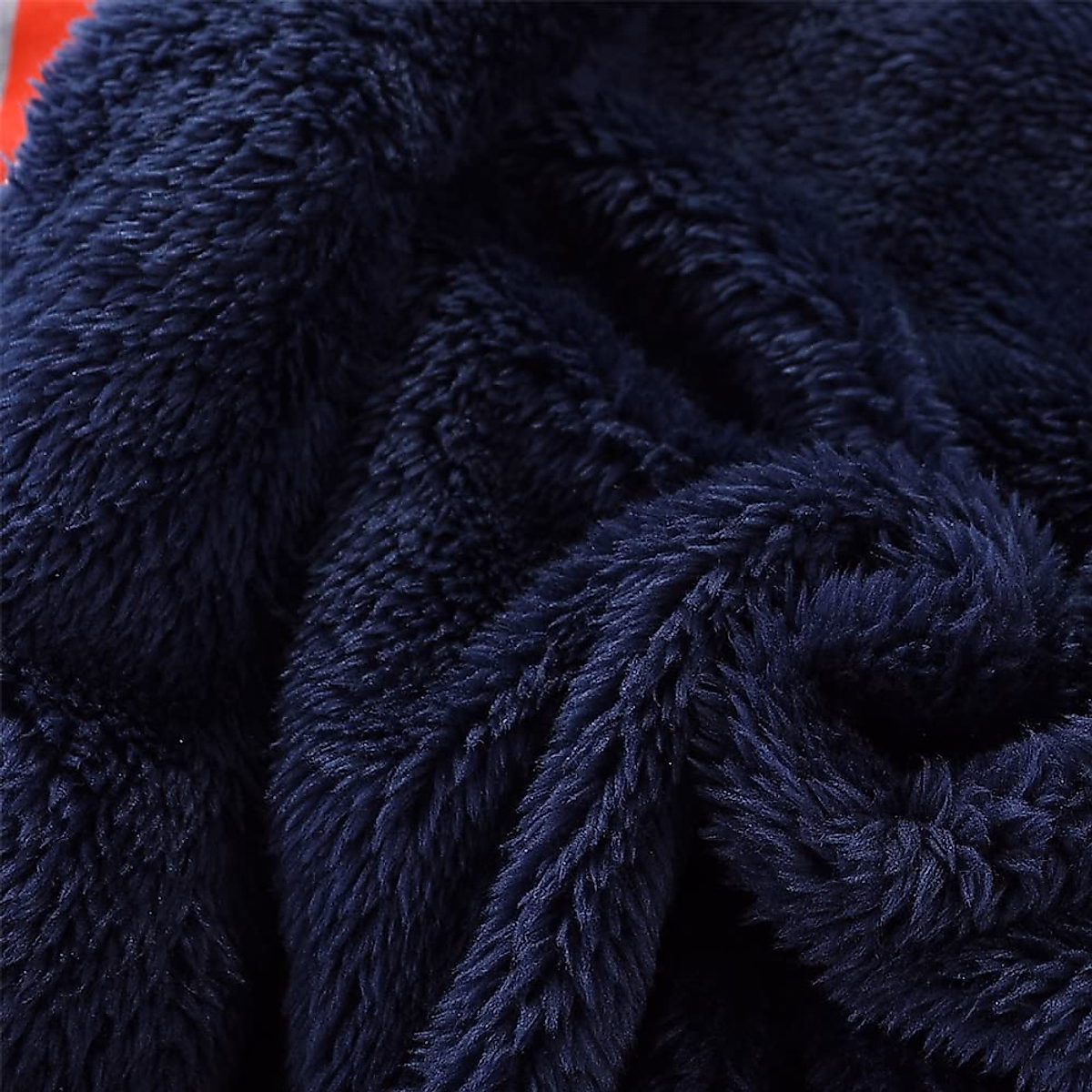 Funnymore Toddler Boy's Sherpa Fleece Lined Jacket,Navy Dinosaur Spring Fall Winter Warm Hoodie Coat Clothes 2t