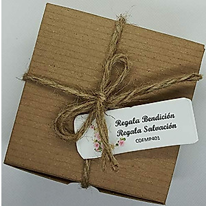 Christian Gifts Handmade Blessings Box Inspirational Faith Based Promise Scripture Bilingual Card Box Women Gift Cajitas de Promesas Regalos Cristianos Decoration Box