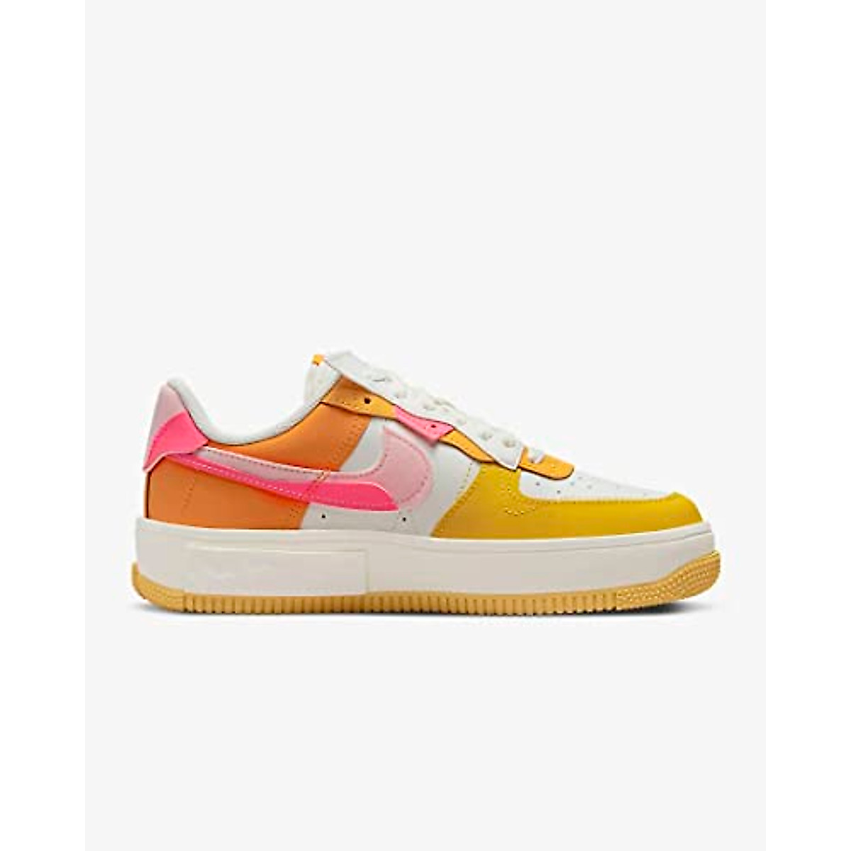 Women's AIR Force 1 FONTANKA - Size 7.5 US - Summit White/HyperPink