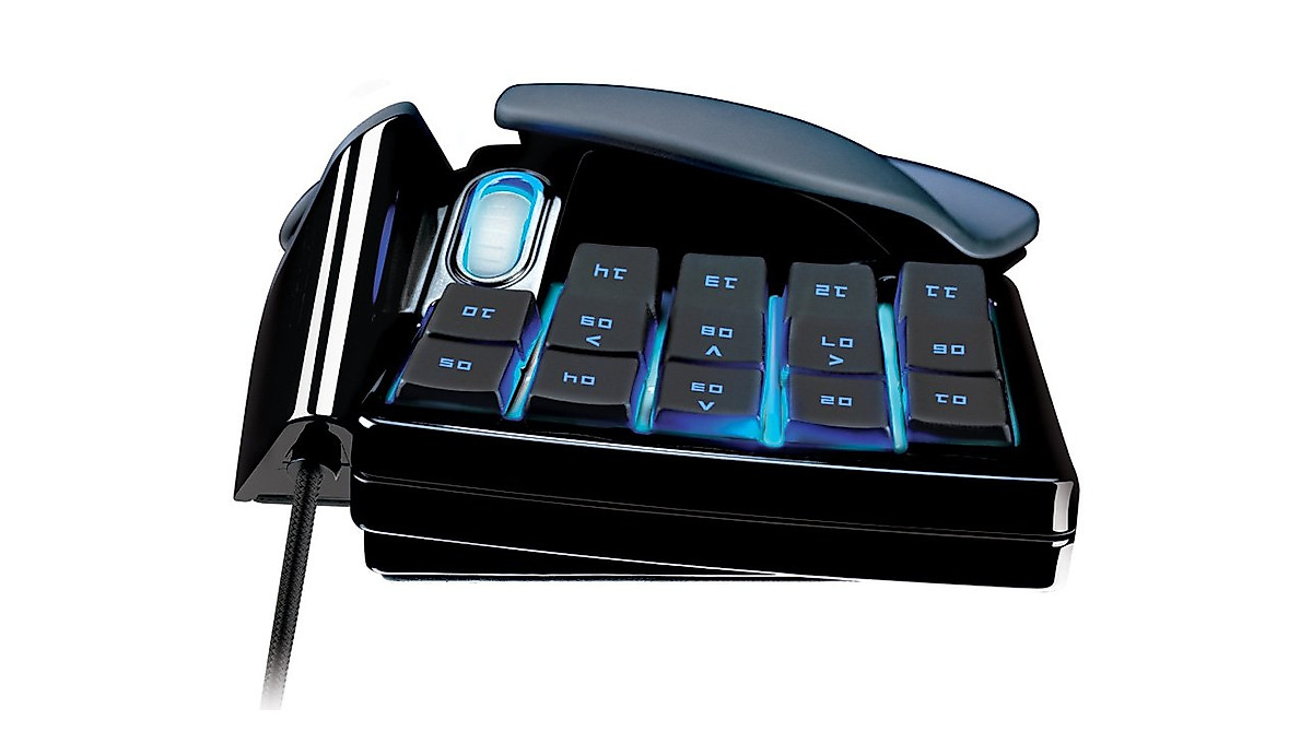 Razer Nostromo Gaming Keypad - Programmable PC Gaming Controller
