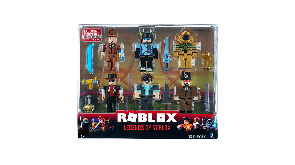 Roblox Action Collection - Legends of Roblox Six Figure Pack [Includes ...