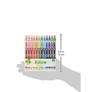 PILOT Juice Gel Ink Ballpoint Pen, 0.5mm, 12 Color Set (LJU120EF-12C)