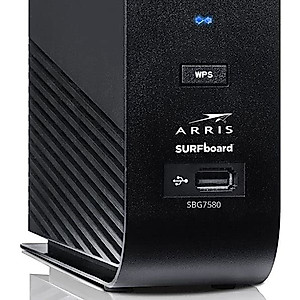 ARRIS Surfboard (32x8) DOCSIS 3.0 Cable Modem Plus AC1750 Dual Band Wi-Fi Router, Certified for Comcast Xfinity, Spectrum, Cox & More.. (Renewed)