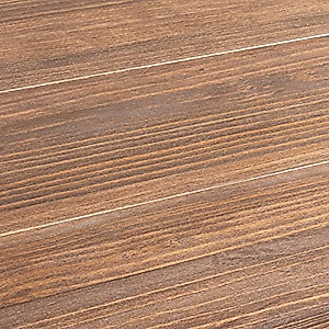 SOSPIRO 72 inch Wood Dining Table for 6 to 8, Industrial Rustic Rectangular Farmhouse Table with Steel Legs Metal Frame For Kitchen, Dining Room, Home Furniture, Brown