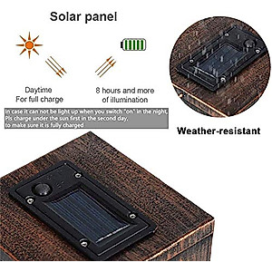 2 Pack Solar Lantern Outdoor Butterfly Garden Decor with Ground Stake, Metal Butterfly Hanging Solar Lights Waterproof Outside Decorations for Patio Lawn Yard Landscape Butterfly Gifts for Mom Women