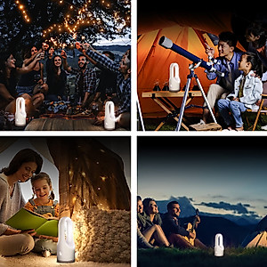 jeegol Rechargeable U-Shape Spotlight Flashlight 1000 Lumens LED Handheld Flashlights 4 Modes IPX5 Waterproof Lightweight Outdoor Searchlight for Hiking, Camping, Hunting and Emergencies