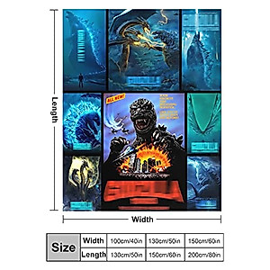 Anime Blanket Ultra Soft Flannel Fleece Throw Blankets for Sofa Bed Couch Travelling Camping for Kids Adults Gifts All Season 50"X40"