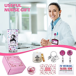 Nurse Gifts for Women, Nurse Appreciation Gifts, Nurse Week Gifts, Before Patients After Patients Gift Set, Nurse Practitioner Gift Baskets for Women, Nurse Graduation Gift Box