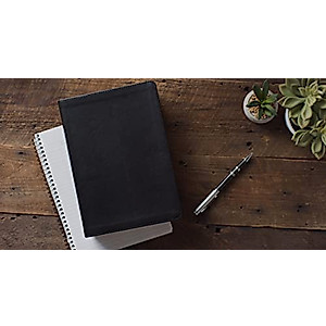 ESV Study Bible, Large Print (Genuine Leather, Black)