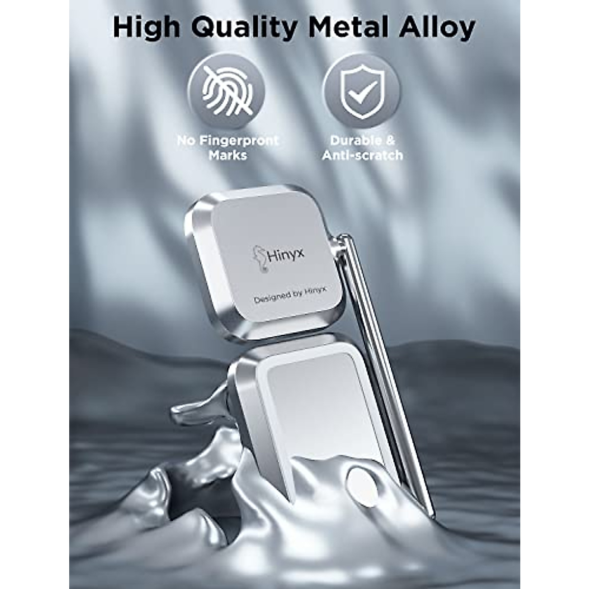 2-in-1 Foldable Magnetic Wireless Charger Stand with MagSafe Charging Station for iPhone 14 13 12 11/Pro/Pro Max/Plus/Mini/XS/XR/X/8, Samsung Phones, AirPods 3/Pro/2